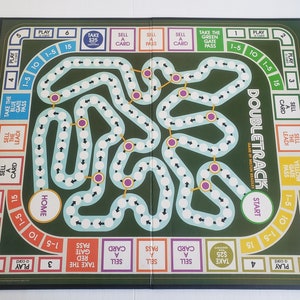 Vintage Doubletrack Game --- Retro 1980s Milton Bradley Sneaky ...