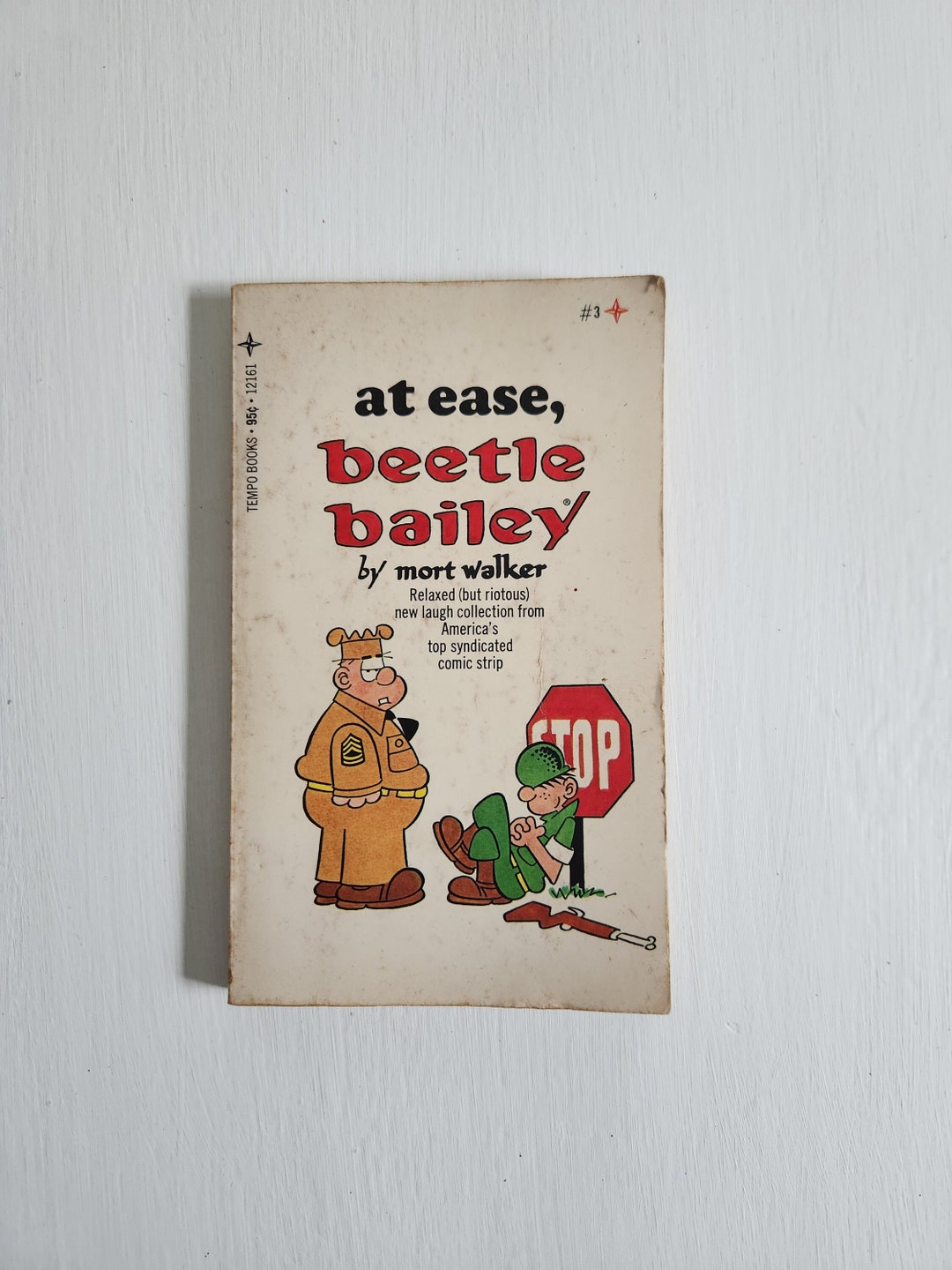 At Ease, Beetle Bailey by Mort Walker --- Vintage 1970s Military Army ...