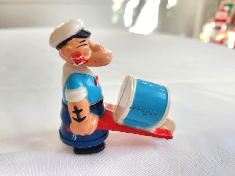 Vintage Popeye the Sailor Man Gravity Walking Toy --- Retro King ...