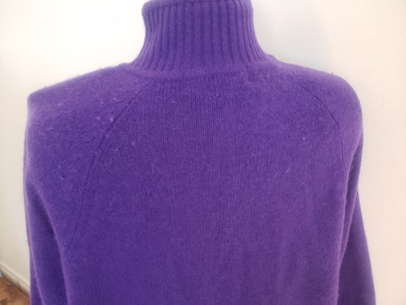Vintage Jennifer Moore Classic Purple Angora & Lambsw… - Gem