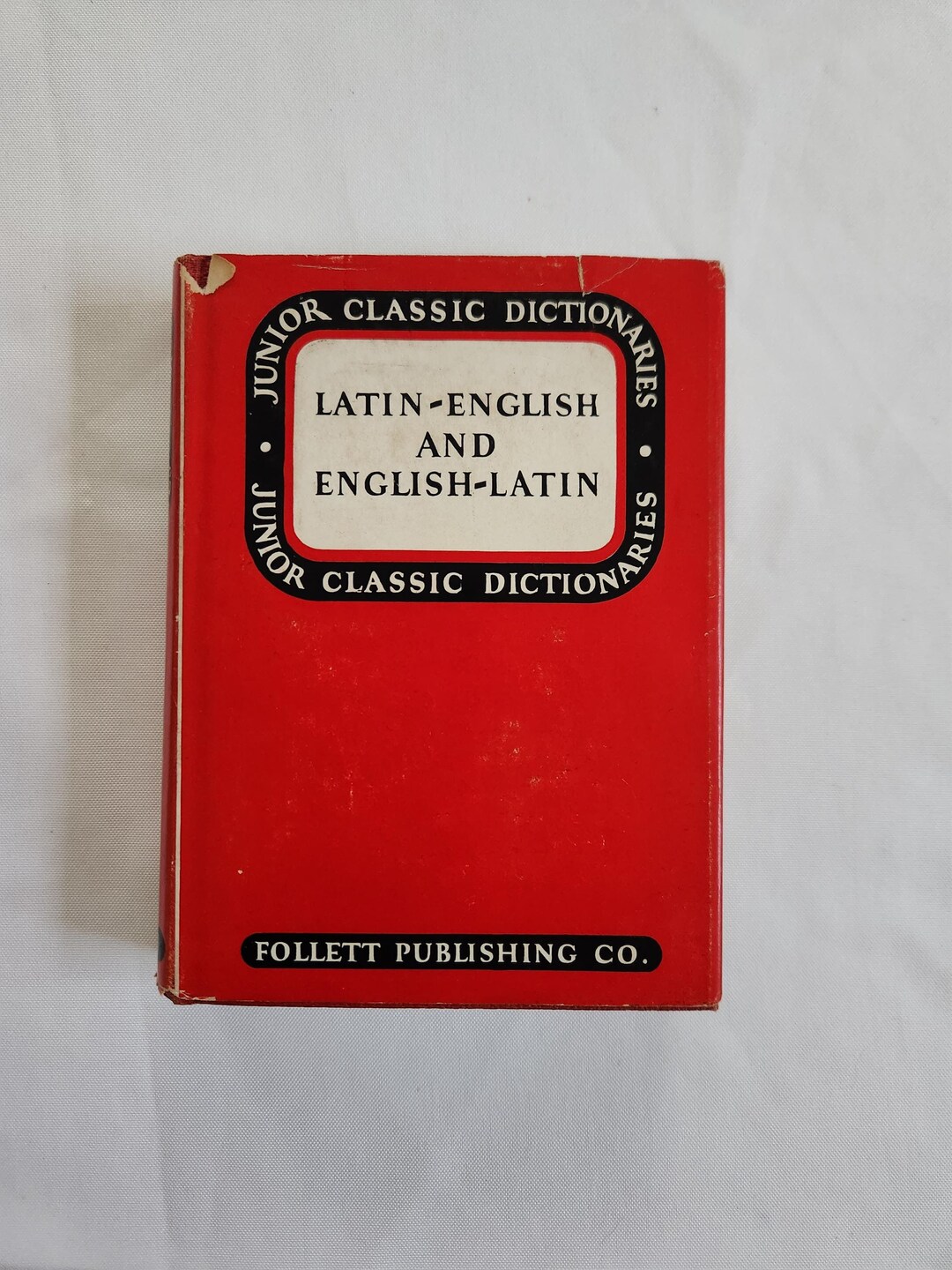 Junior Classic Latin Dictionary by Antonio J. Provost --- Vintage 1960s ...