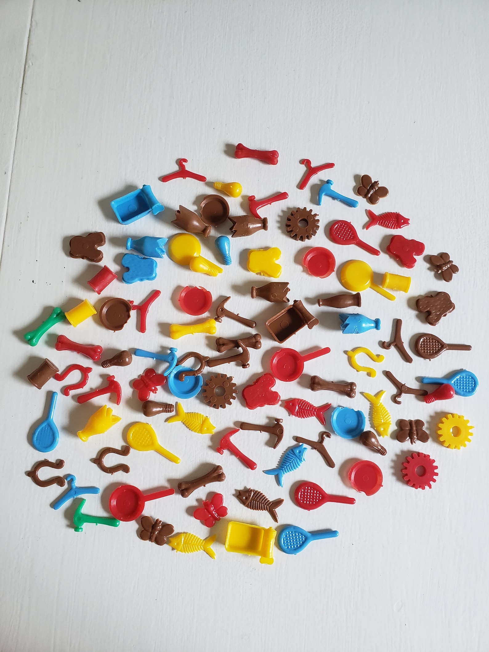 Vintage Clean Sweep Board Game --- Retro 1960s Schaper Plastic Toy No ...