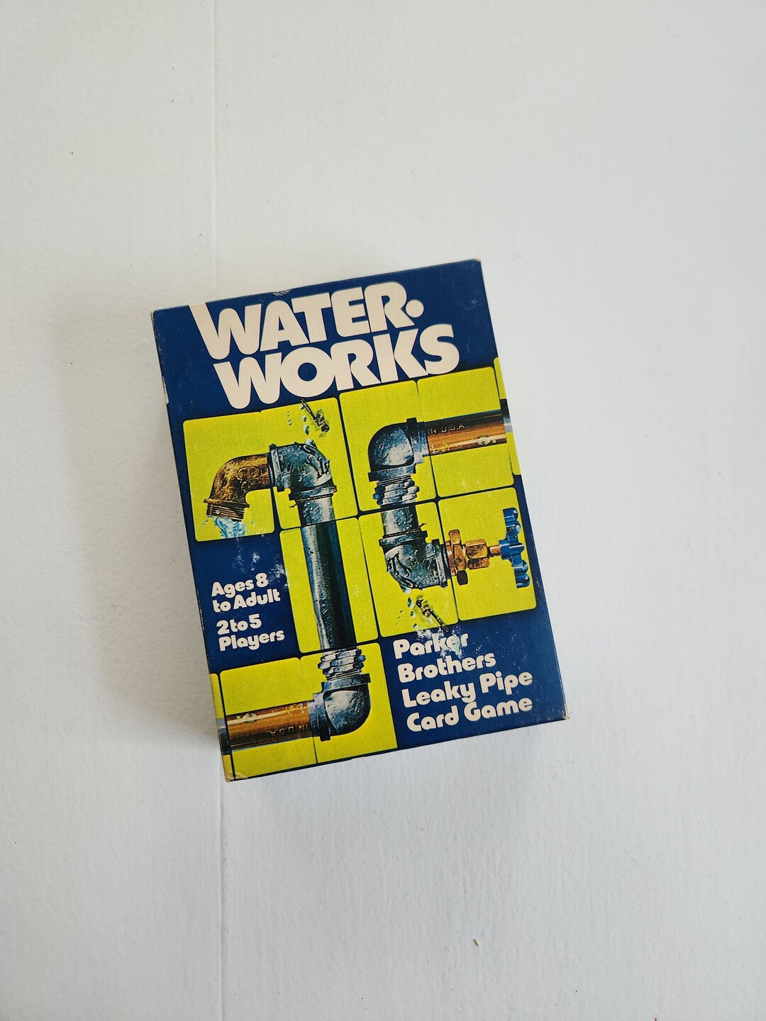 Vintage Water Works Leaky Pipe Card Game - Incomplete - Retro 1970s ...