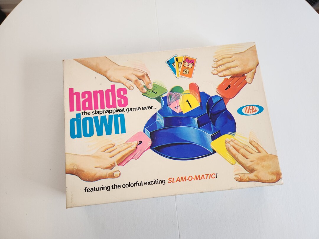 Vintage Hands Down Game --- Retro 1960s Ideal Toy Corp Slam-o-matic ...