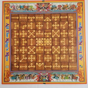 Vintage All the King's Men Board Game --- Retro 1970s 1980s Parker ...
