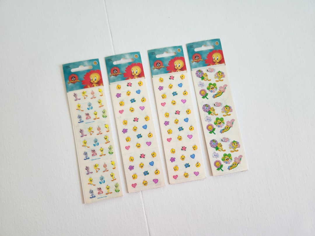 Vintage Totally Tweety Sandylion Stickers - Set of Four - Retro 2000s ...
