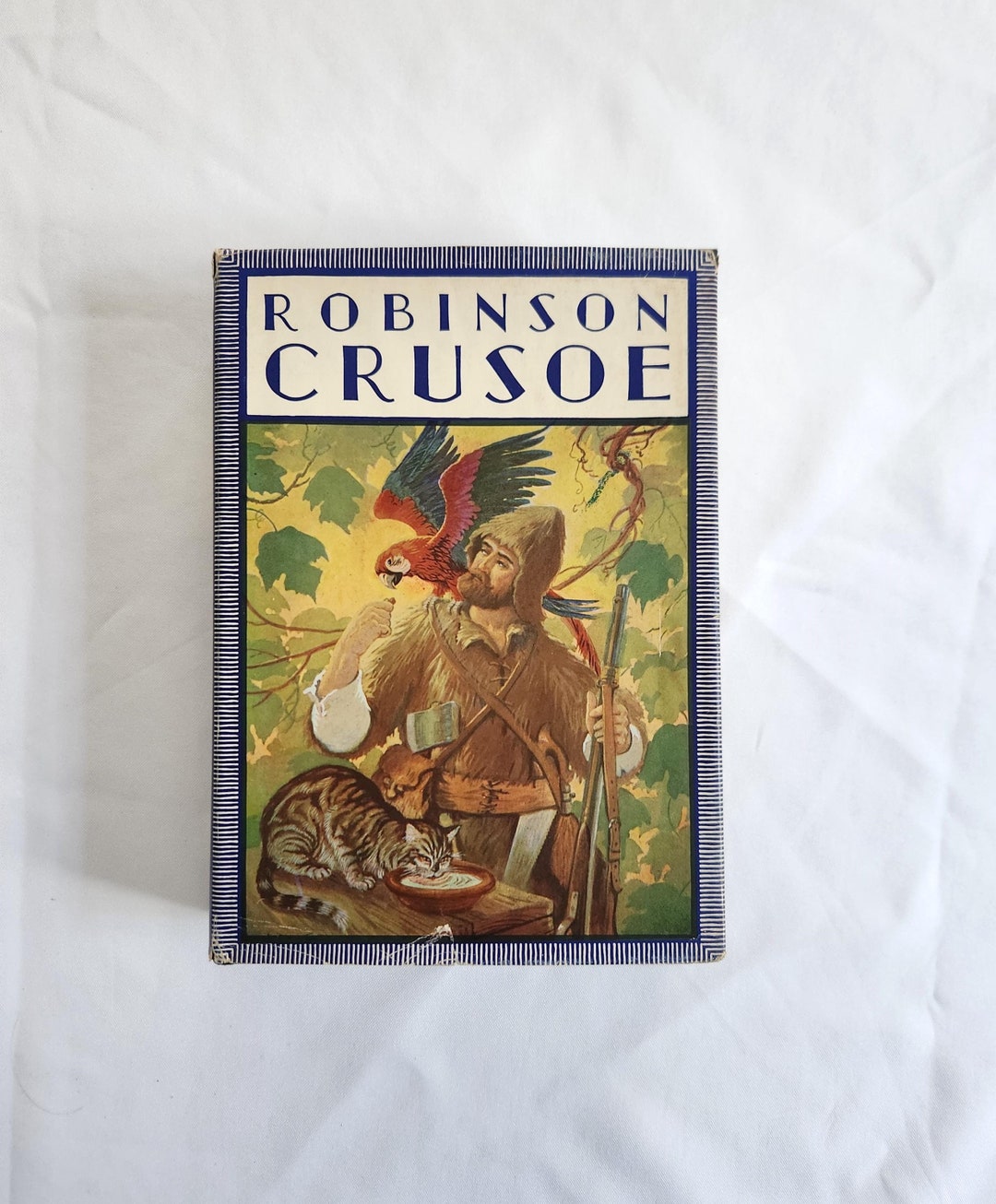 Life and Adventures of Robinson Crusoe by Daniel Defoe --- Vintage ...