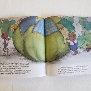 The Biggest Pumpkin Ever by Steven Kroll Illustrated by Jeni Bassett ...