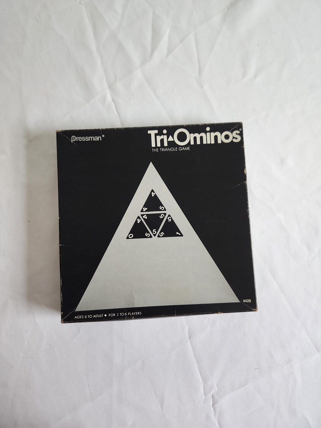 Vintage Tri-ominos - the Classic Triangular Domino Game -- Retro 1960s ...