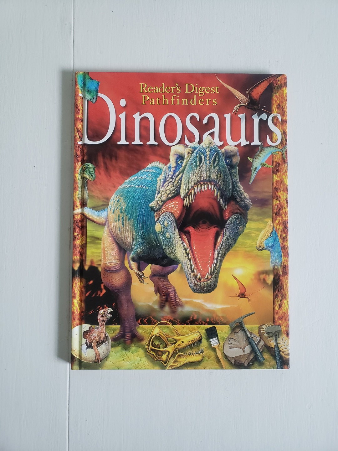 Dinosaurs by Paul Willis Vintage 1990's Reader's Digest Pathfinders Children's Books Retro ...