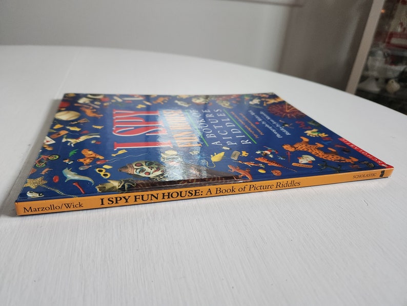 I Spy Fun House A Book of Picture Riddles Vintage - Etsy