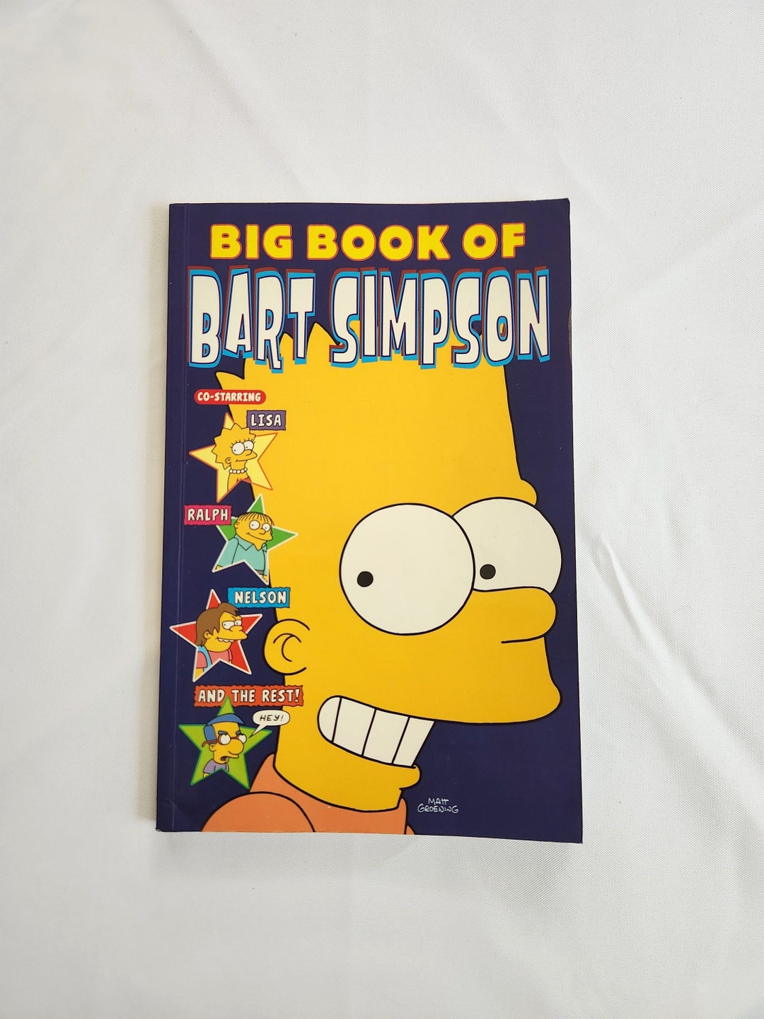 Big Book of Bart Simpson Comic Book --- Vintage 1990s 2000s Classic ...