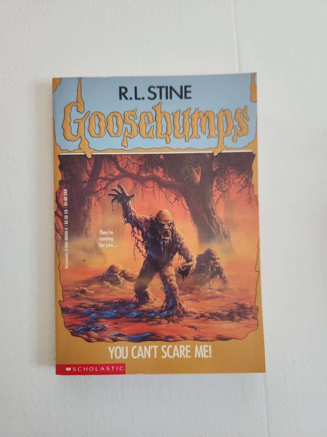 You Can't Scare Me! by R. L. Stine -- Vintage 1990s Goosebumps #15 ...