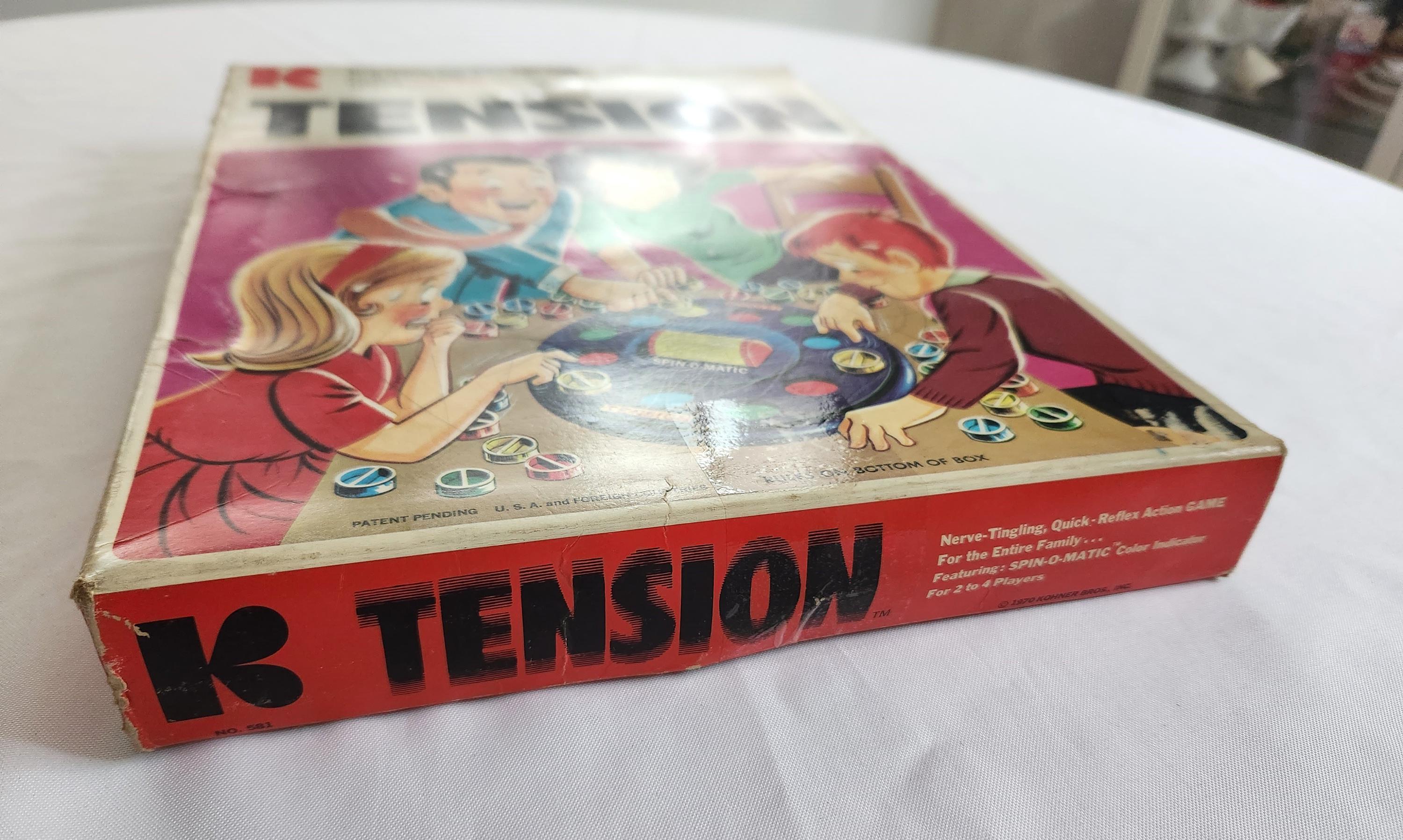 Vintage Tension Game --- Retro 1970s Kohner Quick Reflexes Action Board ...