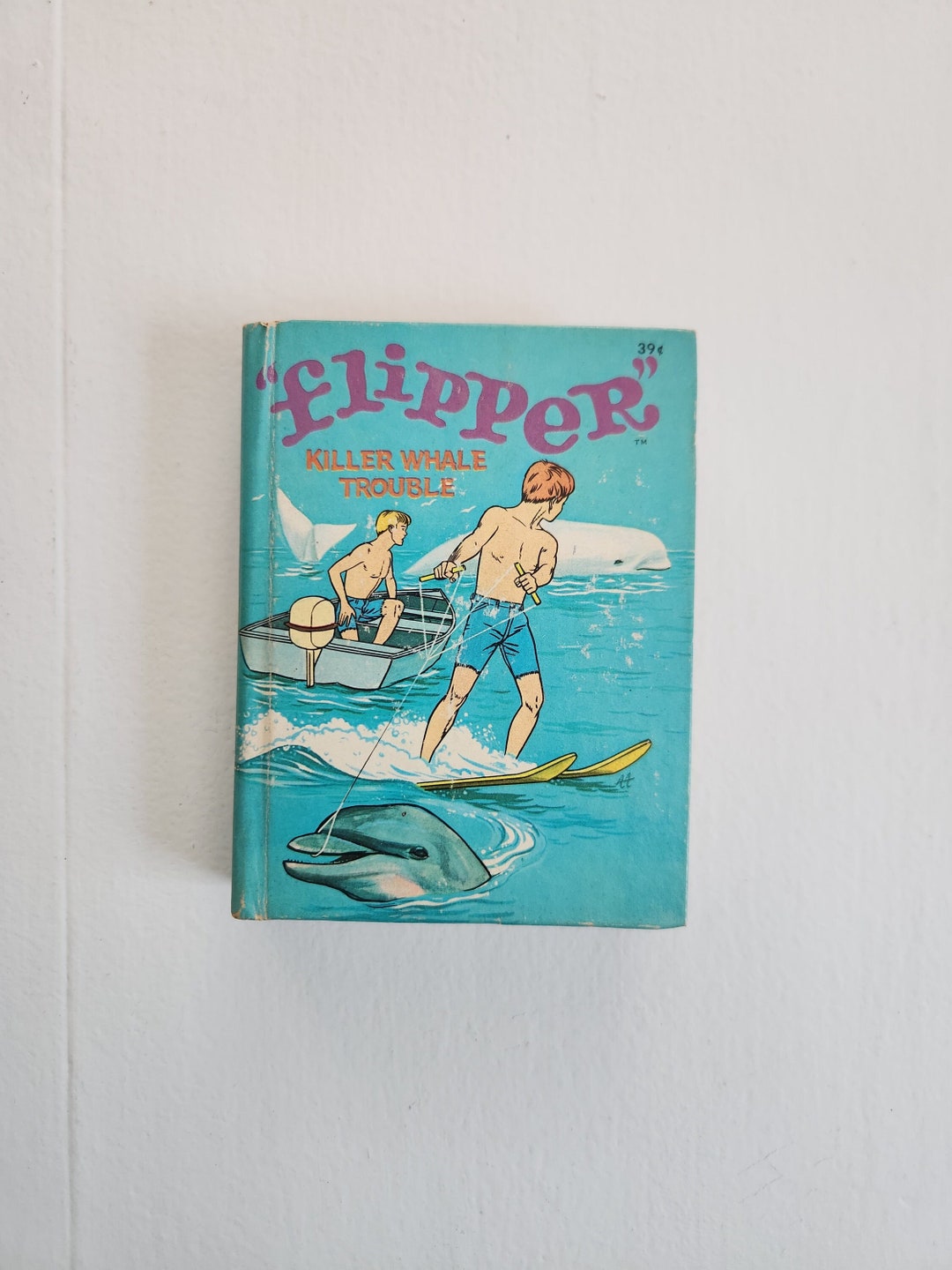 Flipper in Killer Whale Trouble by George S. Elrick -- Vintage 1960s ...