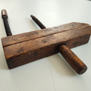 Vintage American Engineering Company All Wood Bookbinding Clamp ...