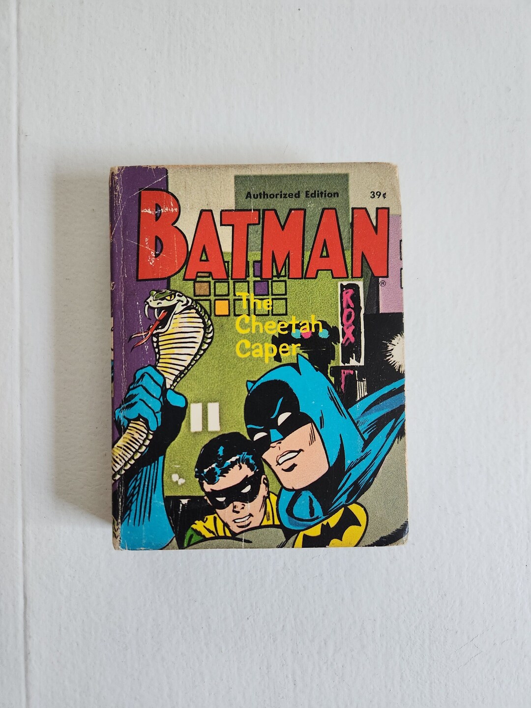 Batman and Robin in the Cheetah Caper by George S. Elrick - Vintage ...