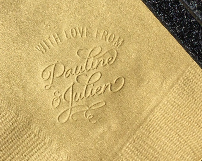 Napkin Embosser, Personalized Napkin Embosser, Long Reach Embossing ...