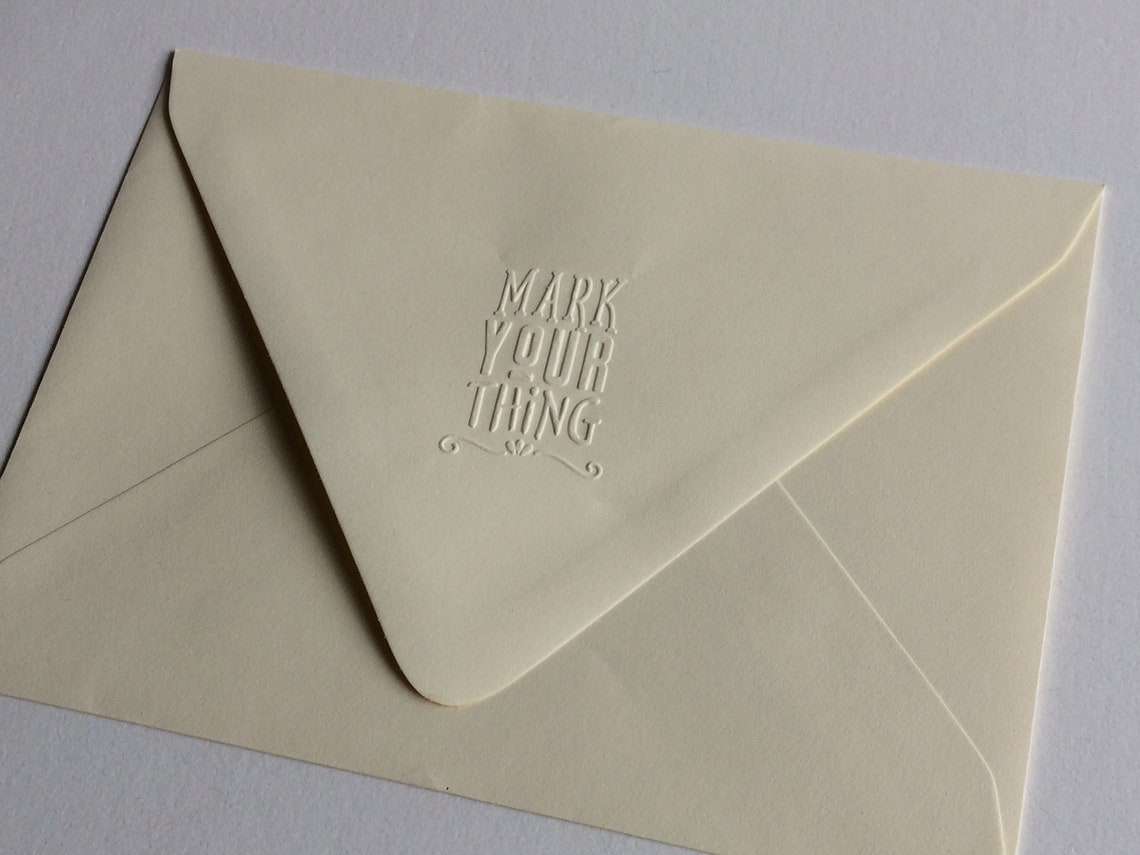 Address Seal Custom Address Embosser Personalized Embosser | Etsy