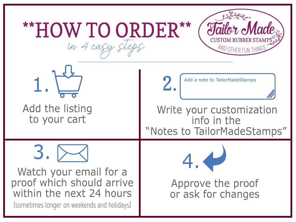 Napkin Embosser Personalized Napkin Embosser Long Reach | Etsy