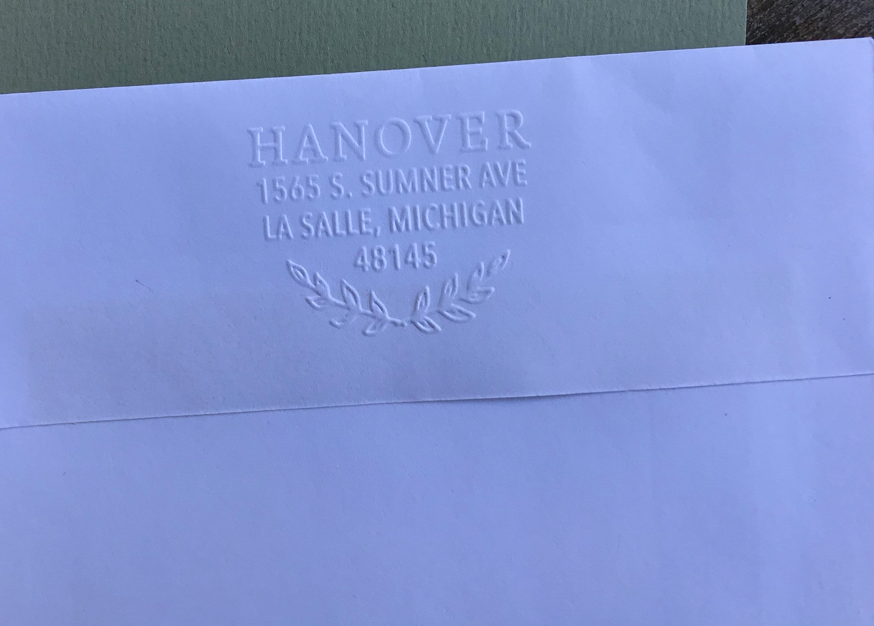 Address Seal Custom Address Embosser Personalized Embosser - Etsy