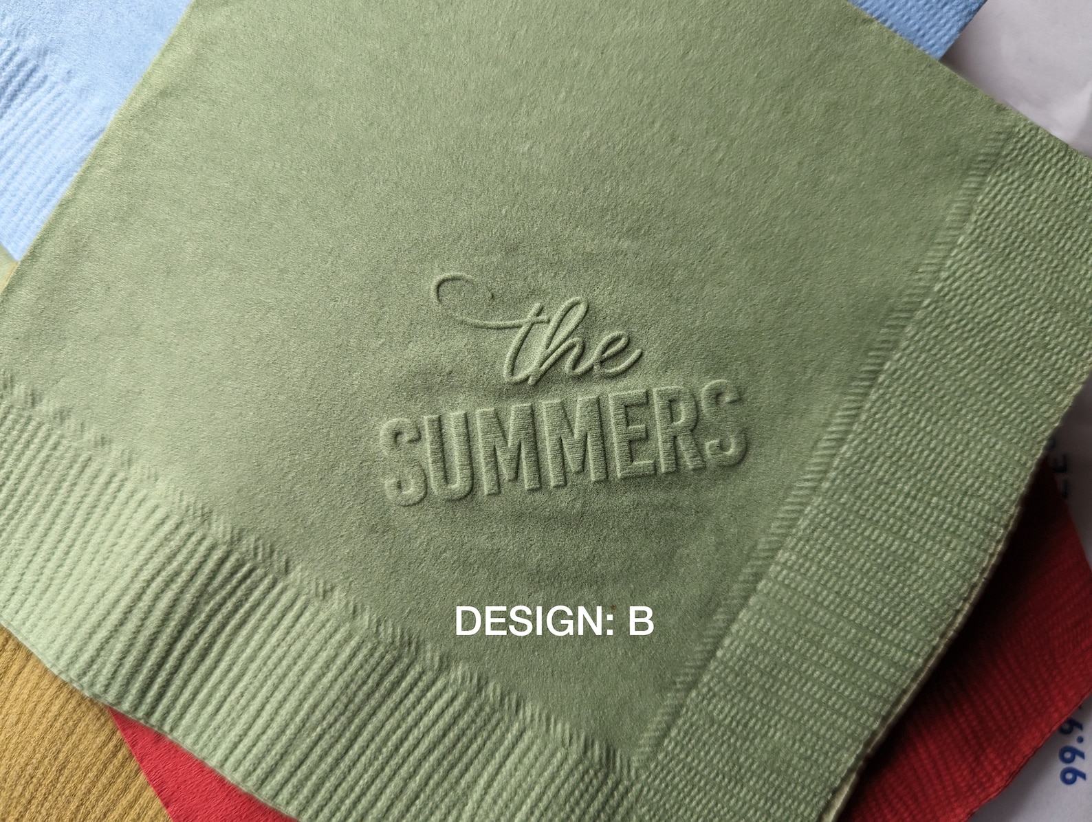 Napkin Embosser, Personalized Napkin Embosser, Long Reach Embossing ...