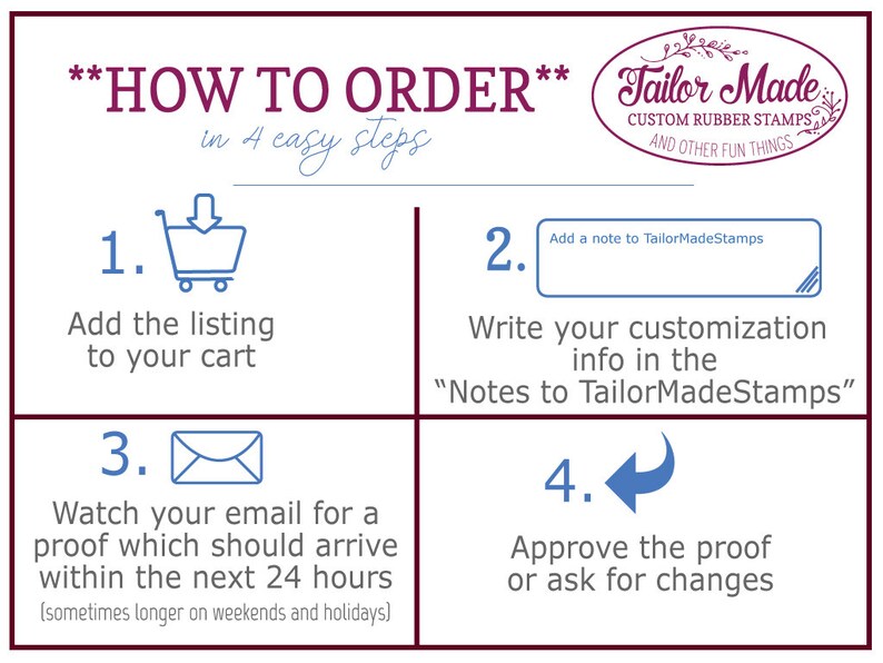 Address Seal Custom Address Embosser Personalized Embosser | Etsy