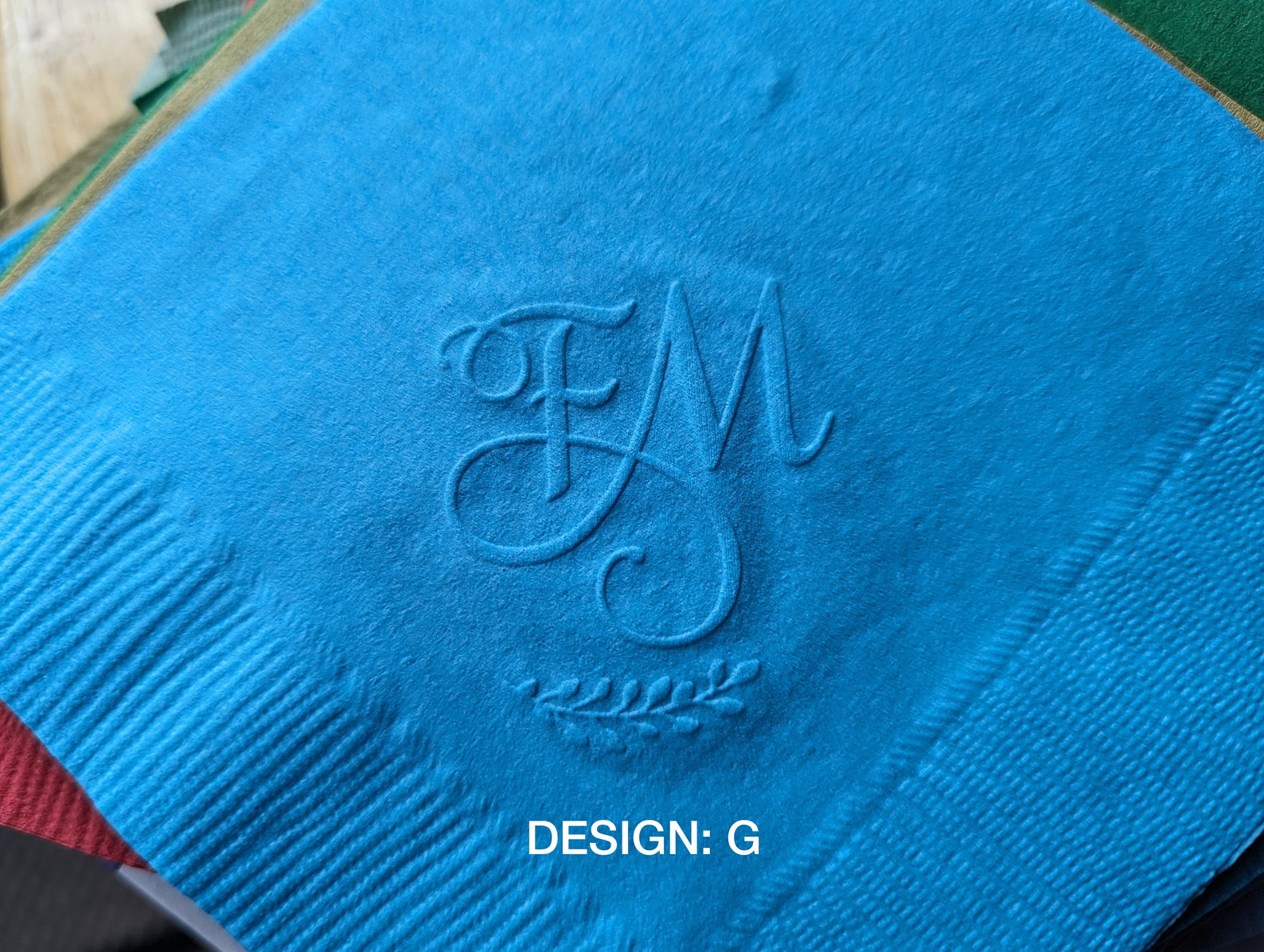 Napkin Embosser, Personalized Napkin Embosser, Long Reach Embossing ...