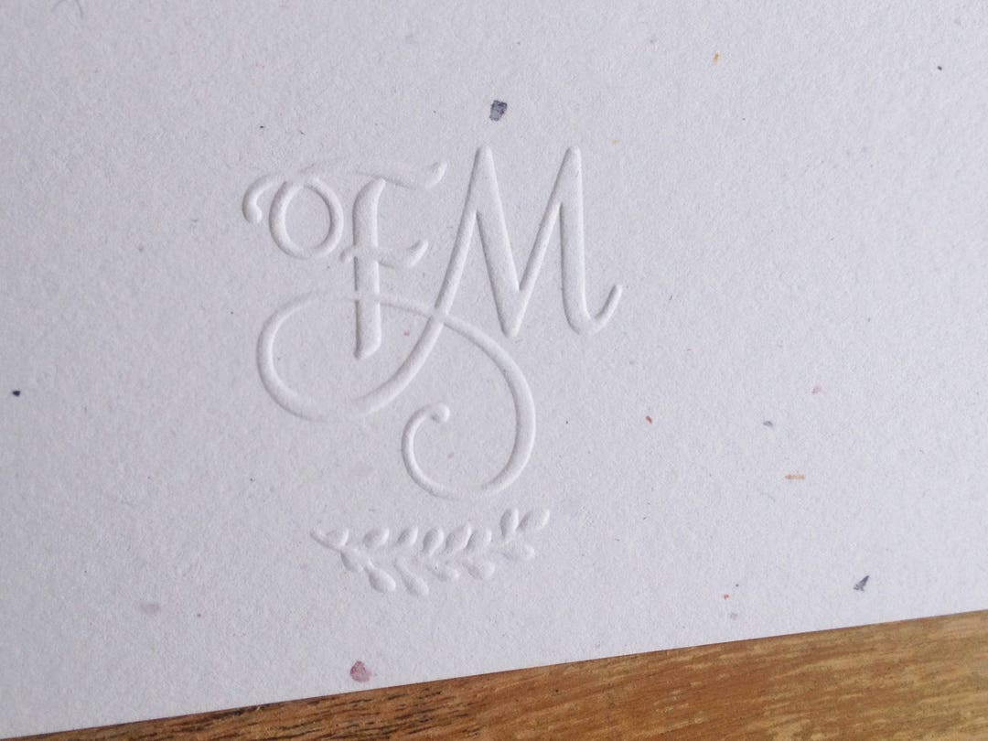Personalized Embosser, Monogram Embosser, Library Embosser - Etsy