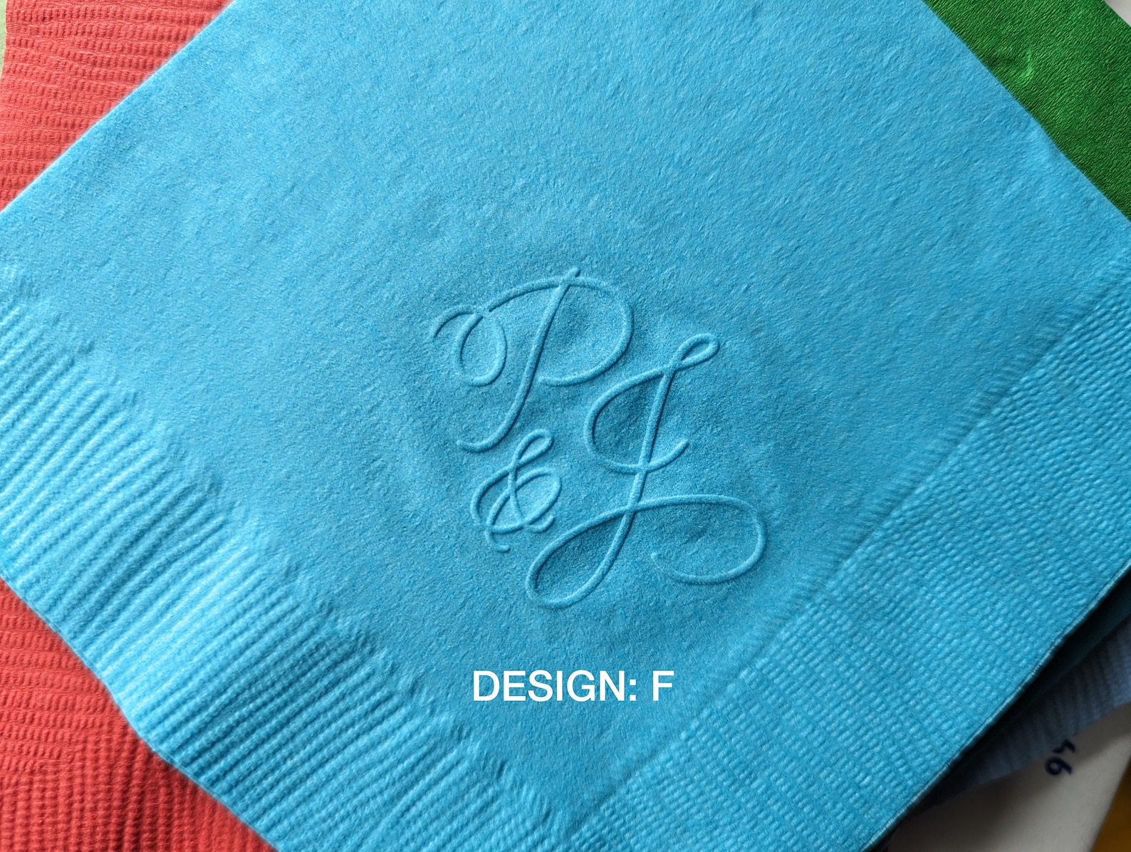 Napkin Embosser, Personalized Napkin Embosser, Long Reach Embossing ...