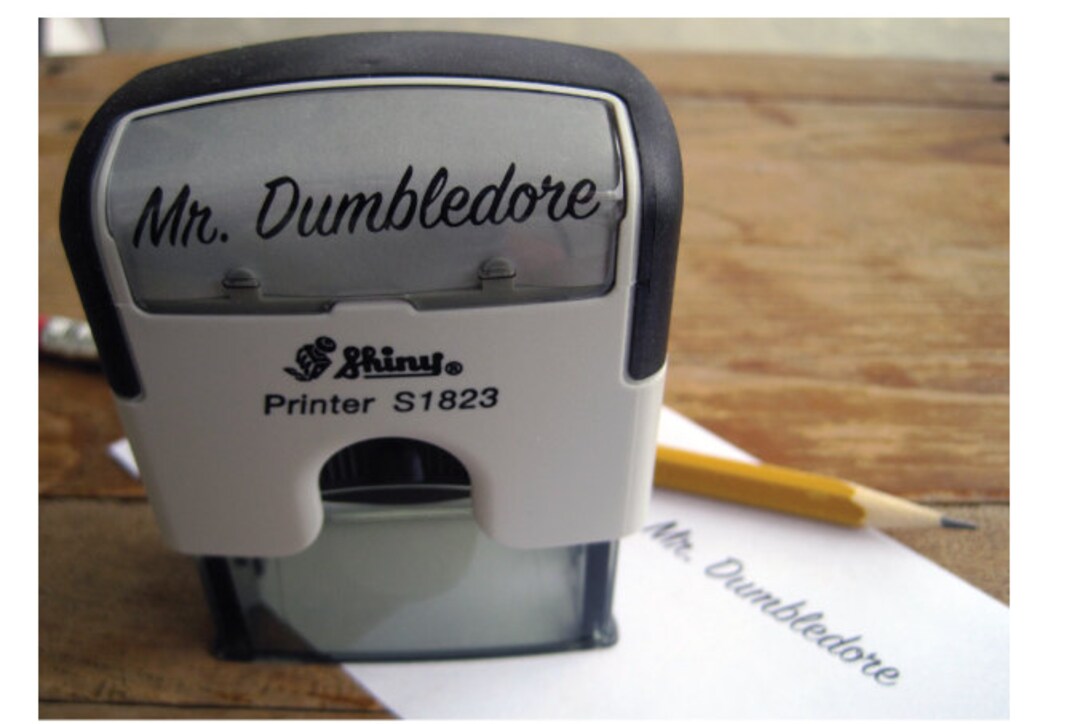 Custom Signature Stamp, Teacher Stamp, Professional Rubber Stamp - Etsy
