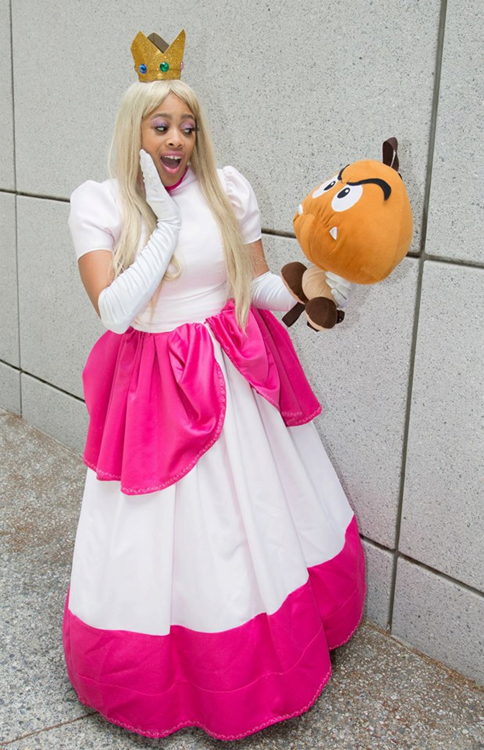 Princess Peach Costume: Mario Bros Cosplay Dress or Pattern - Etsy