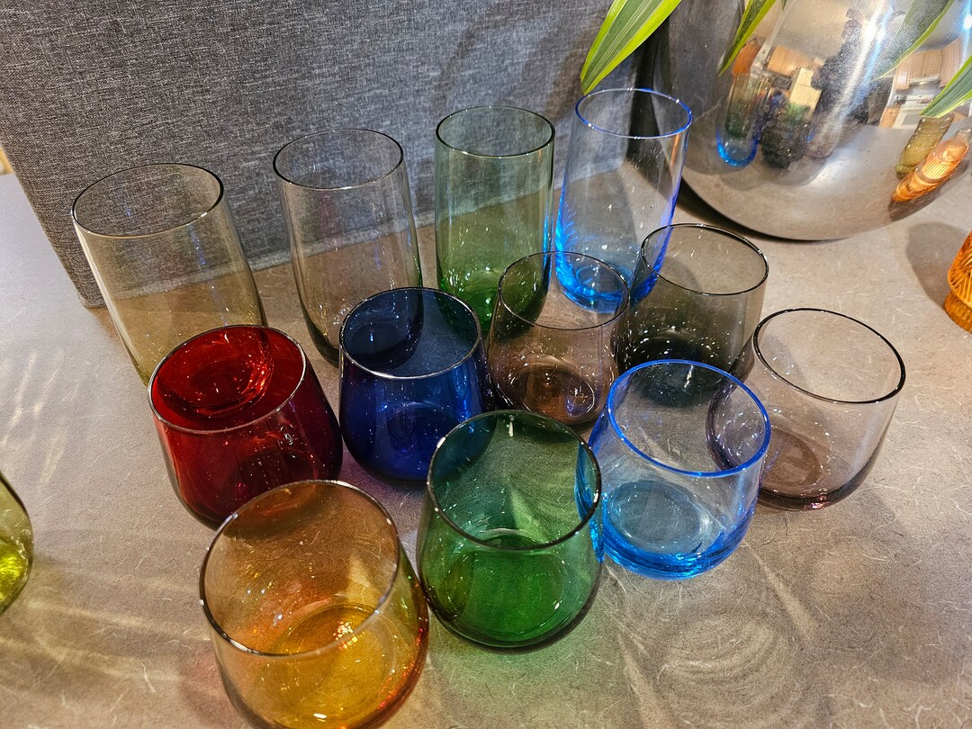 MCM Roly Poly Glassware - Etsy