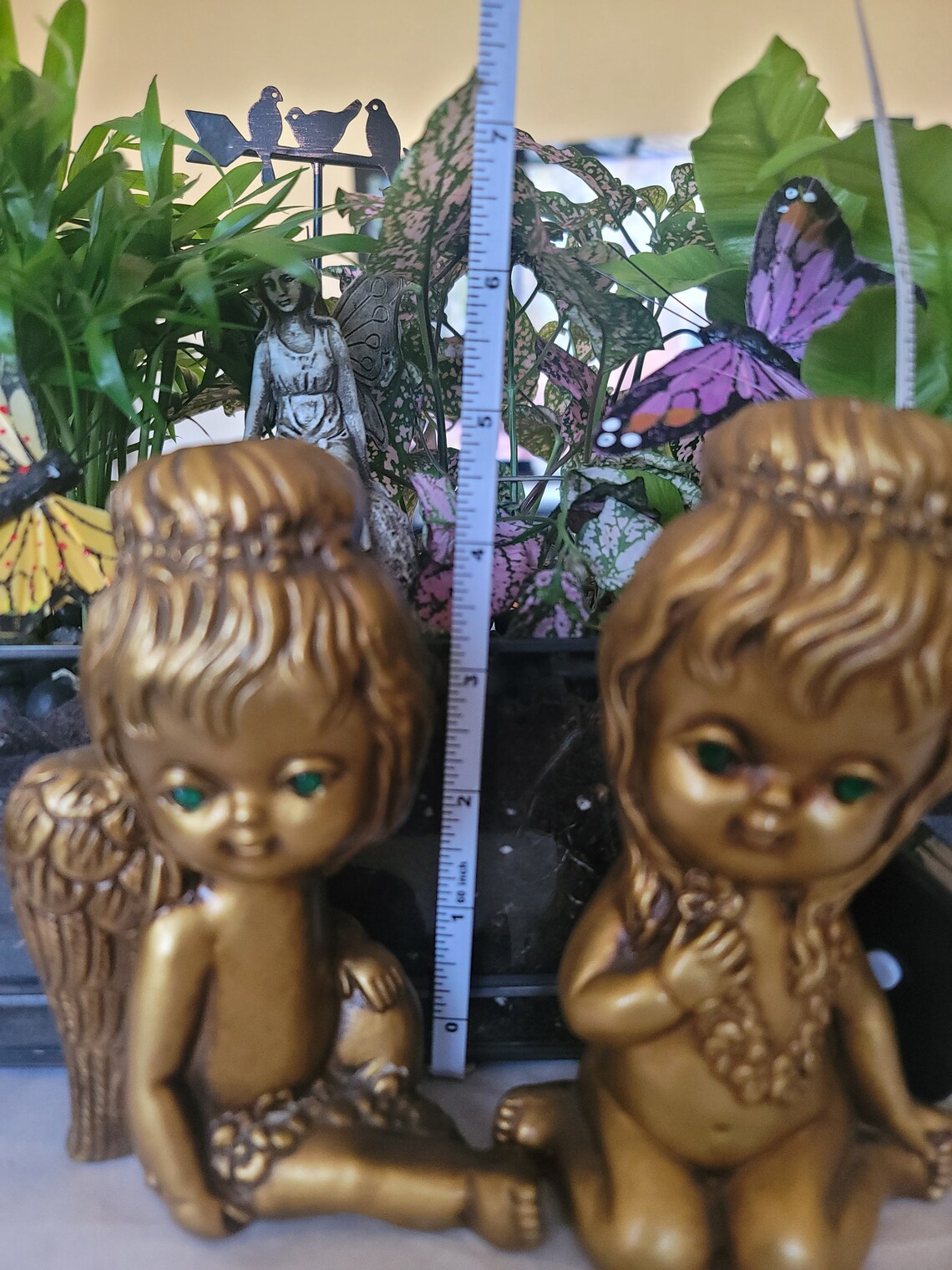 MCM Gold Cherubs /angels - Etsy