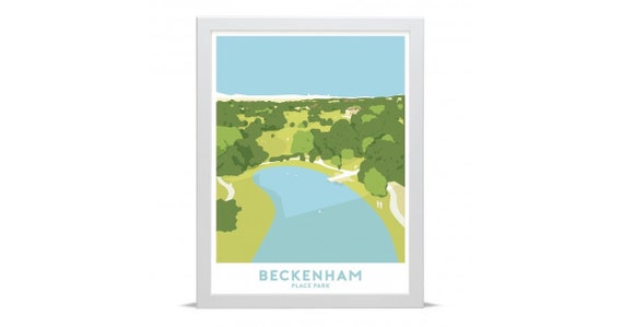 Beckenham Place Park Giclée Art Print | Etsy