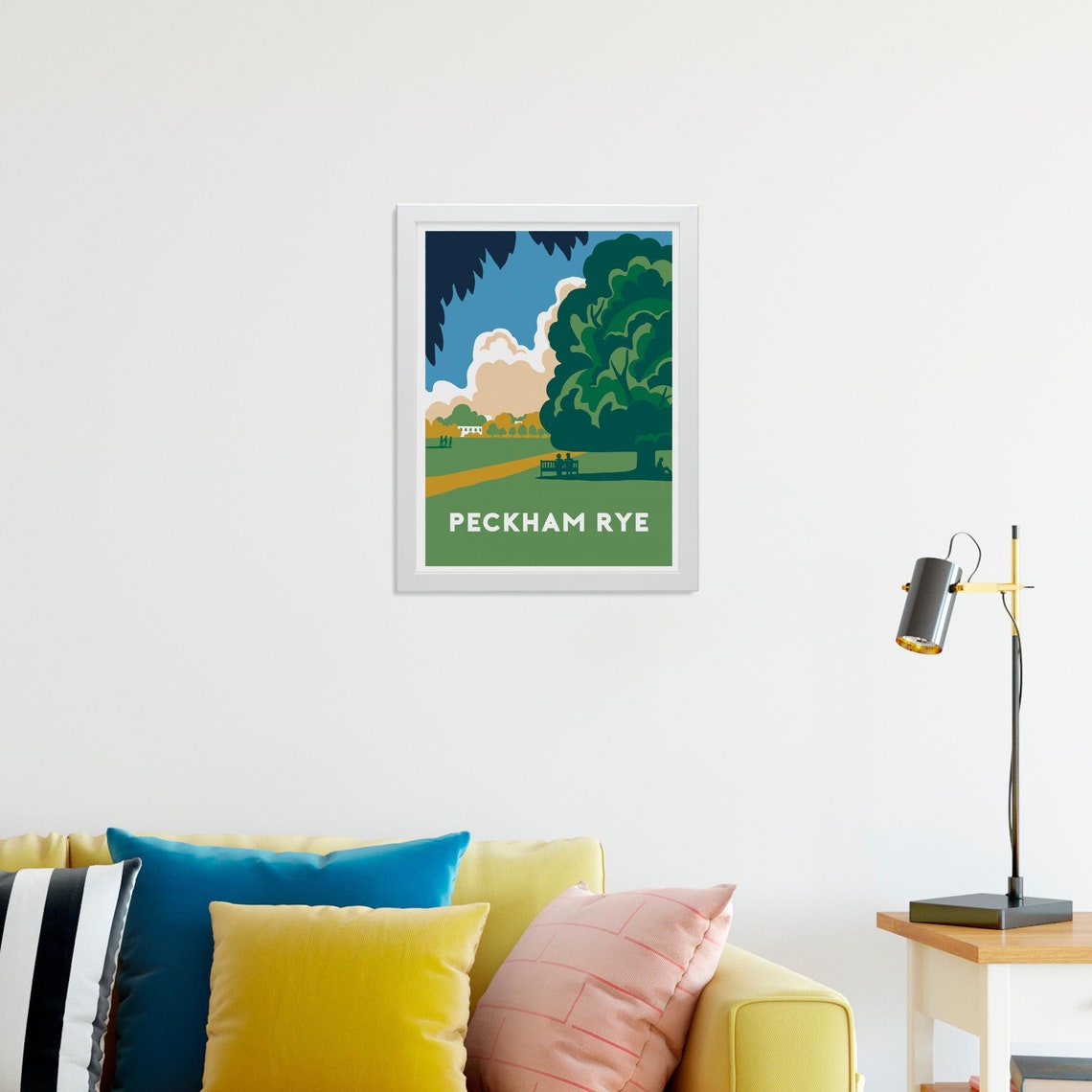 Peckham Rye Travel Poster Art Print - Etsy UK