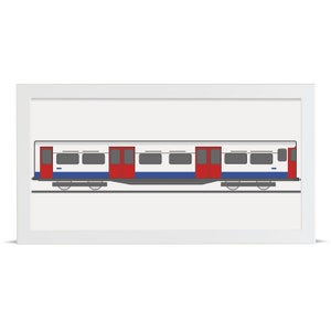 Bakerloo Line 1972 Stock Train - Giclée Art Print - Etsy UK