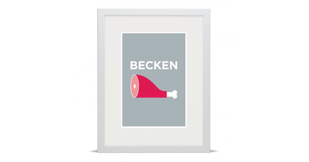 Beckenham Pâté Tirage dart Giclée - Etsy Canada