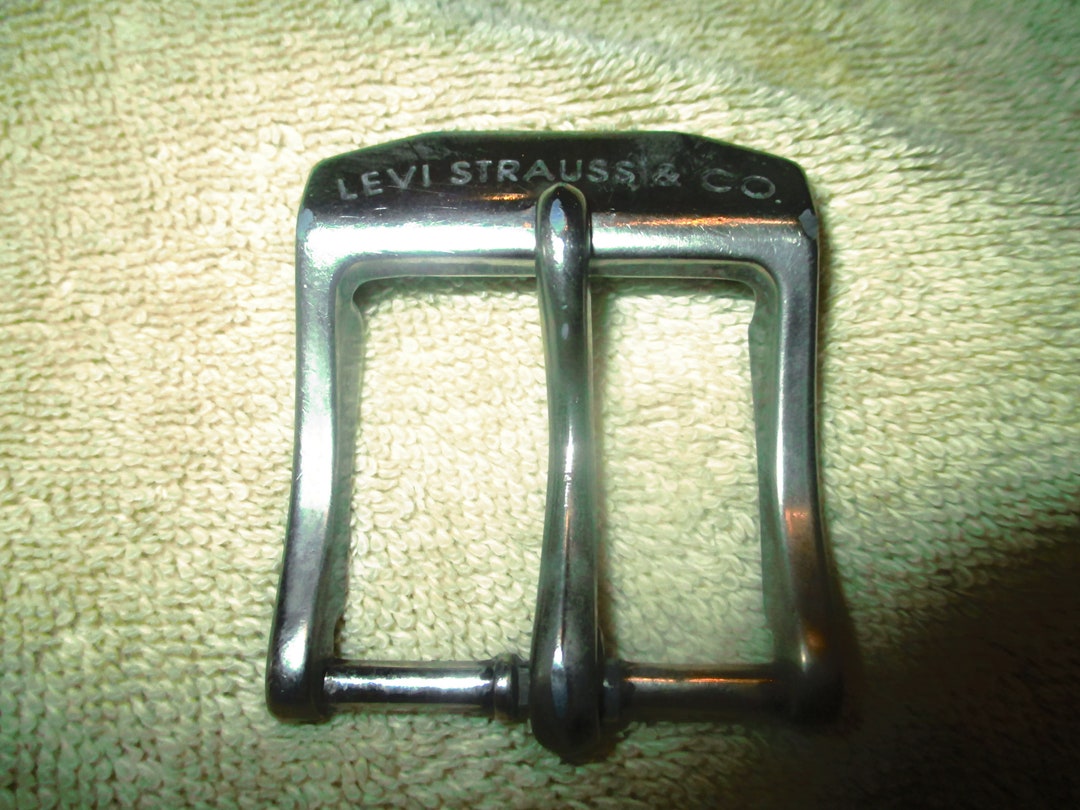 Vintage Levi Strauss & Company Steel Buckle - Etsy