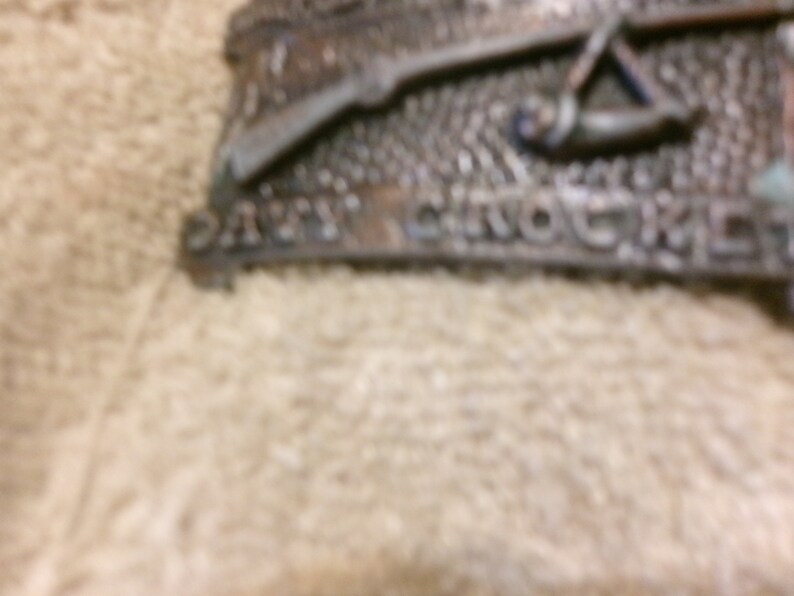 Vintage Walt Disney's Official Davy Crockett Buckle & Belt - Etsy