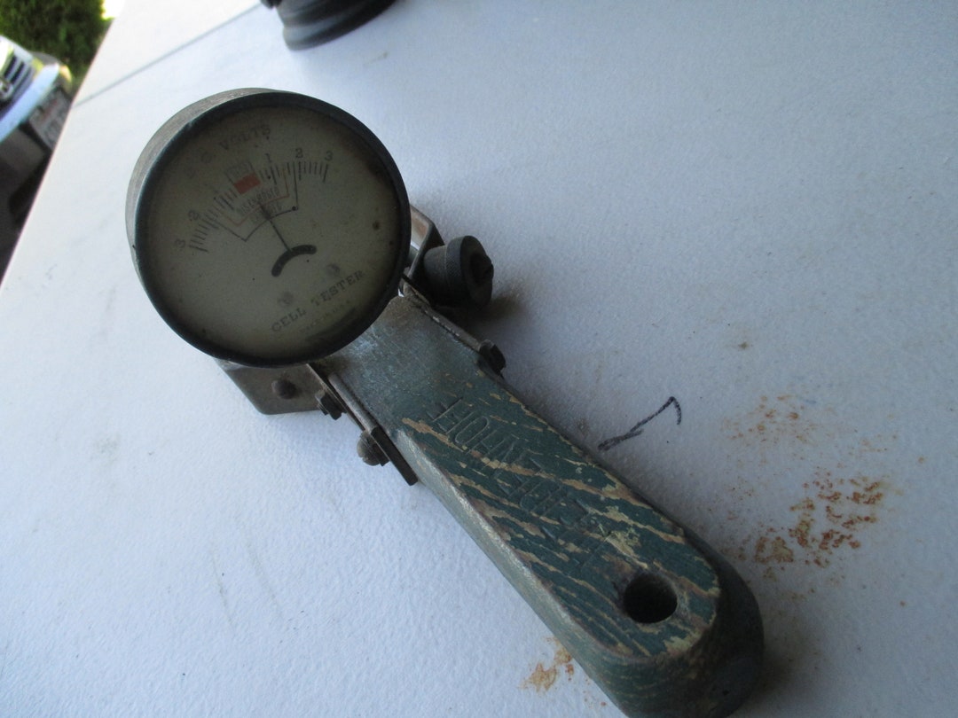 Vintage (antique) Weidenhoff Battery Cell Tester - Etsy