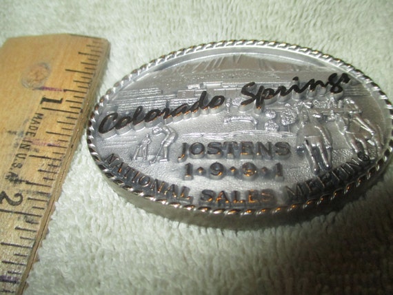 Vintage Colorado Spring 1991 Jostens National Sales M… - Gem