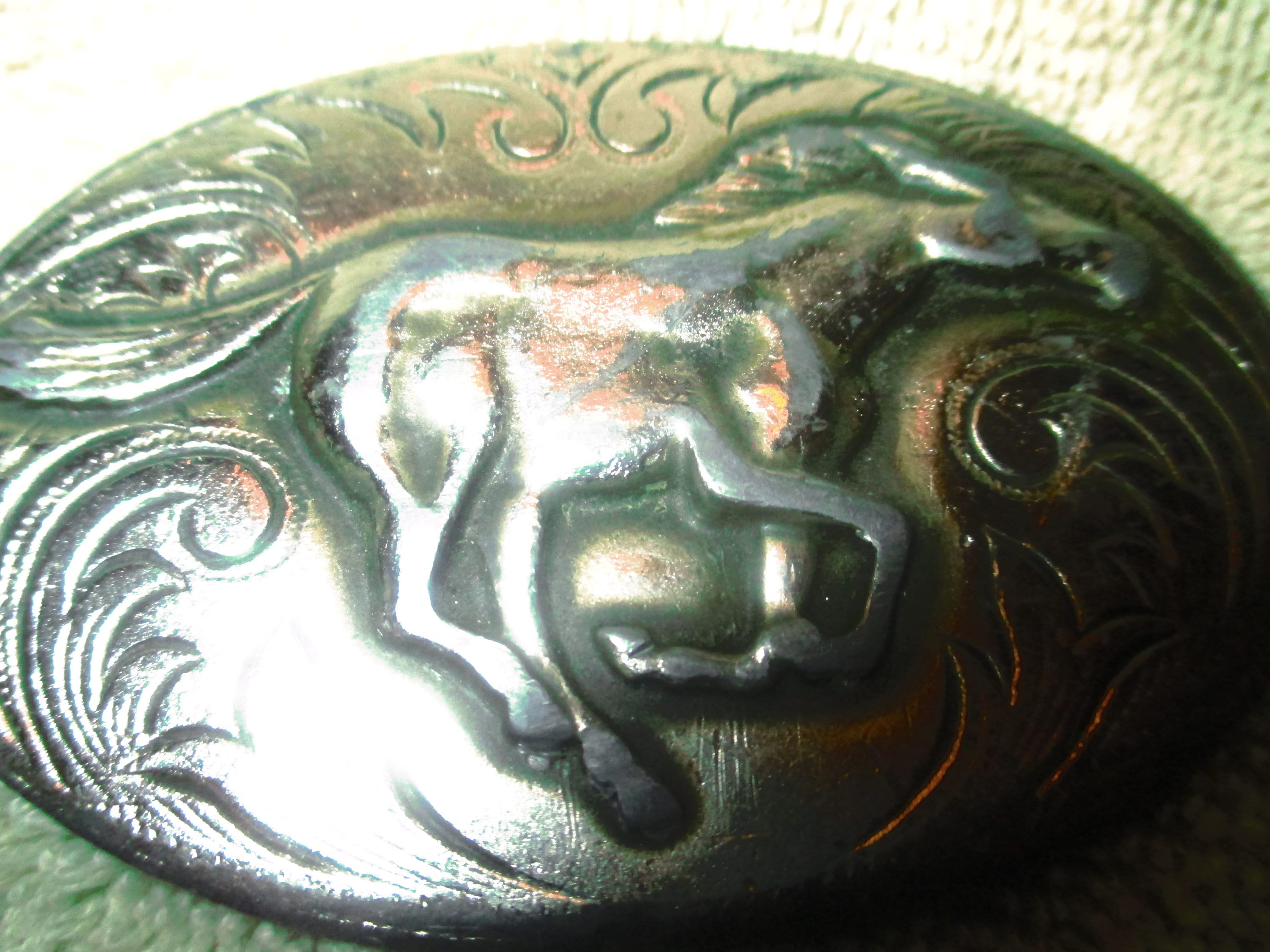 Vintage Wild Running Horse Buckle - Etsy UK
