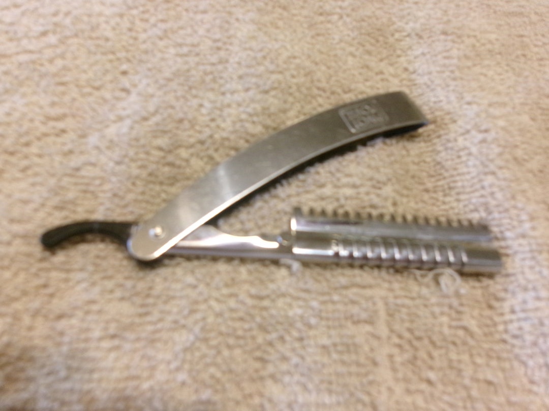 Vintage S.S. Pivot Point Straight Hair Shaper Razor - Etsy