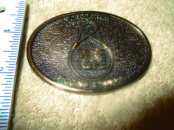 Vintage Wire Rope Rigging And Supply "Carpenter" Soli… - Gem