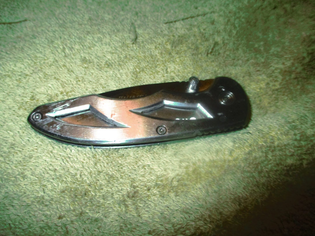 Vintage Winchester Large Single Blade Clip-on Pocket Knife - Etsy