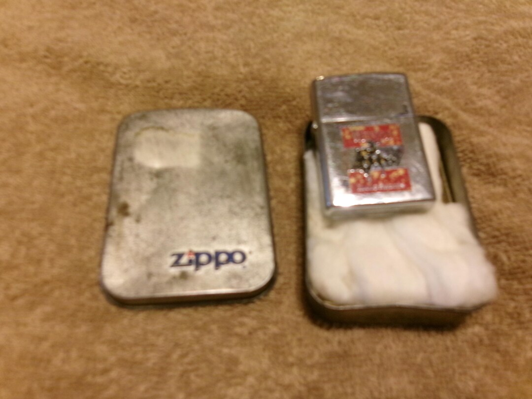 Vintage Rare Zippo Winston "rodeo Awards" Chrome Cigarette Lighter in ...