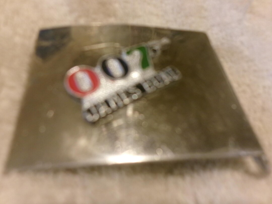Vintage Omega 007 James Bond Solid Chrome Buckle - Etsy