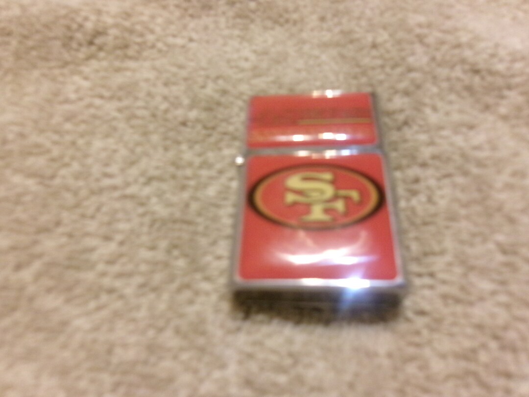 Vintage San Francisco 49er's Cigarette Lighter by Dehoo - Etsy