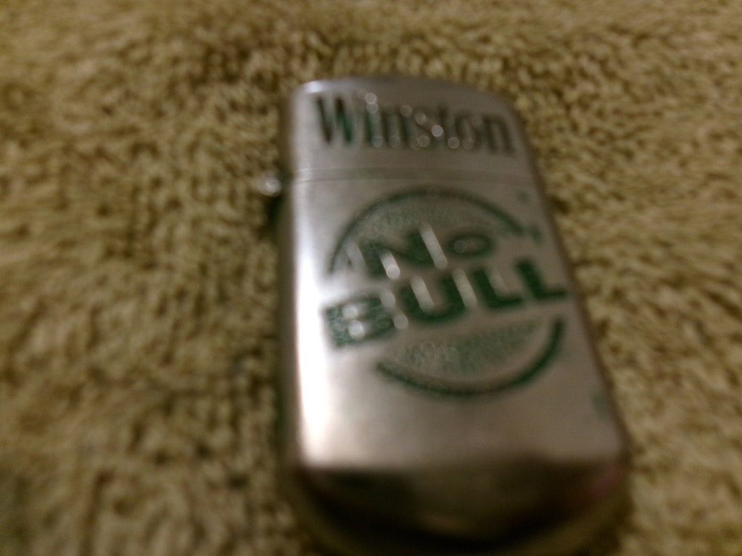 Vintage 1970 Rustic Looking Winston "no Bull" Cigarette Lighter # 6 - Etsy
